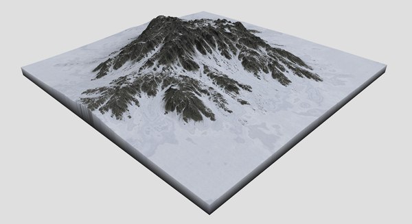 Snow Mountain Blender Models for Download | TurboSquid