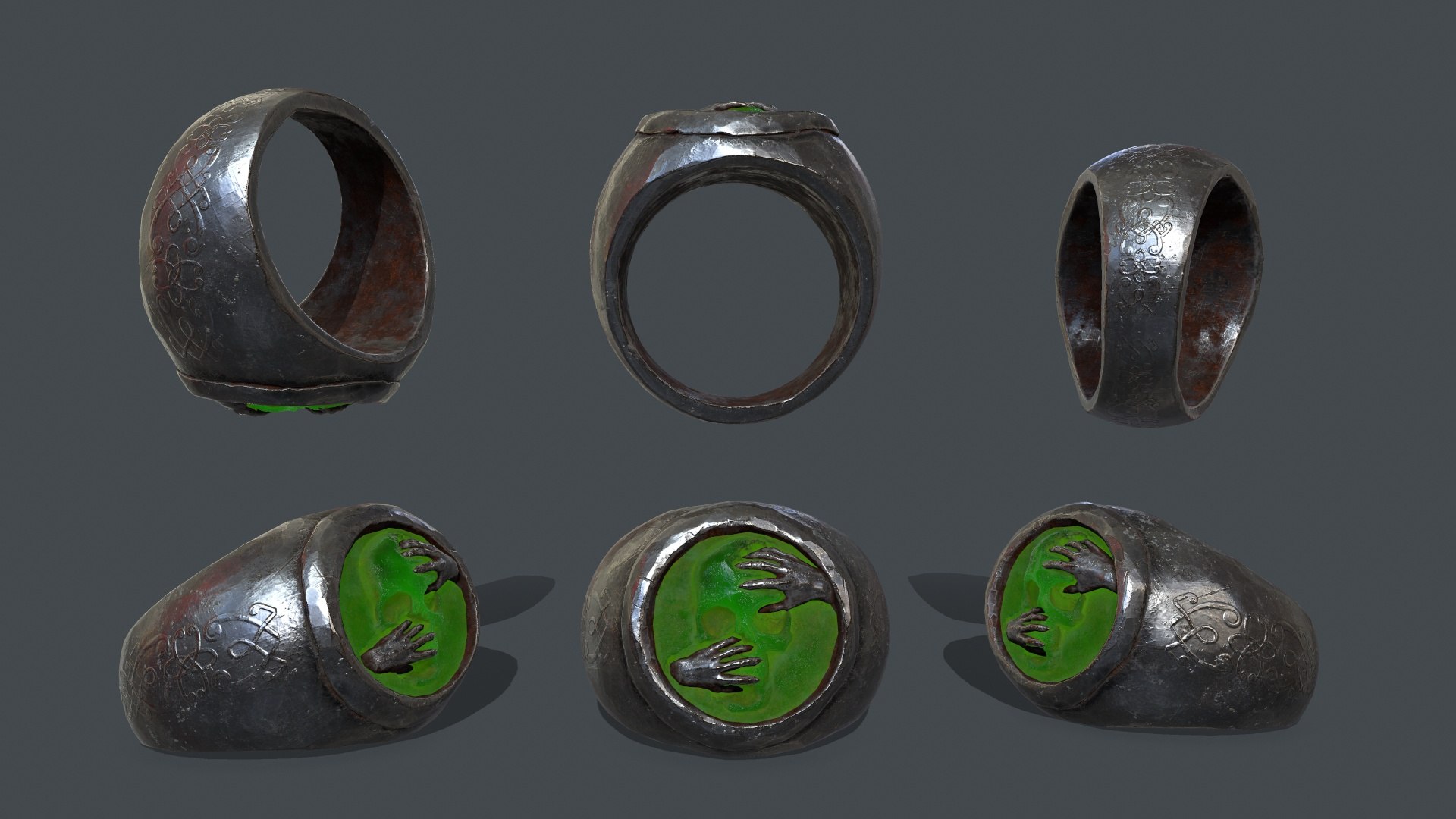 Power Ring 3D Model - TurboSquid 2261532