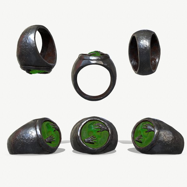modelo 3d anillo de poder - TurboSquid 2261532