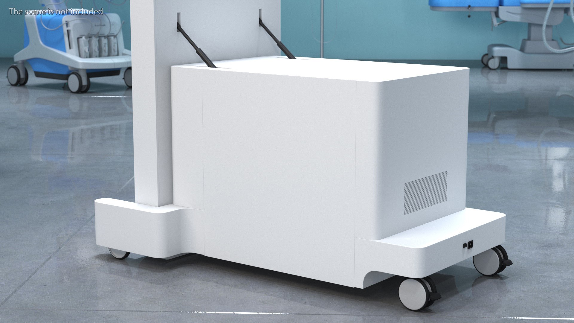 3D Vertical Interactive Desktop Display Brain Device Model - TurboSquid ...