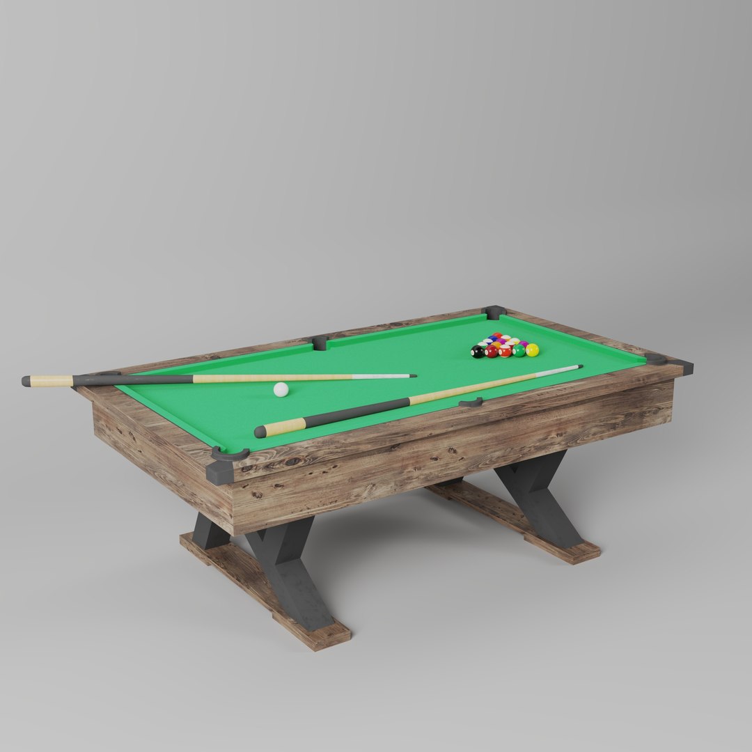 PINPOINT POOL TABLE 3D - TurboSquid 2064812