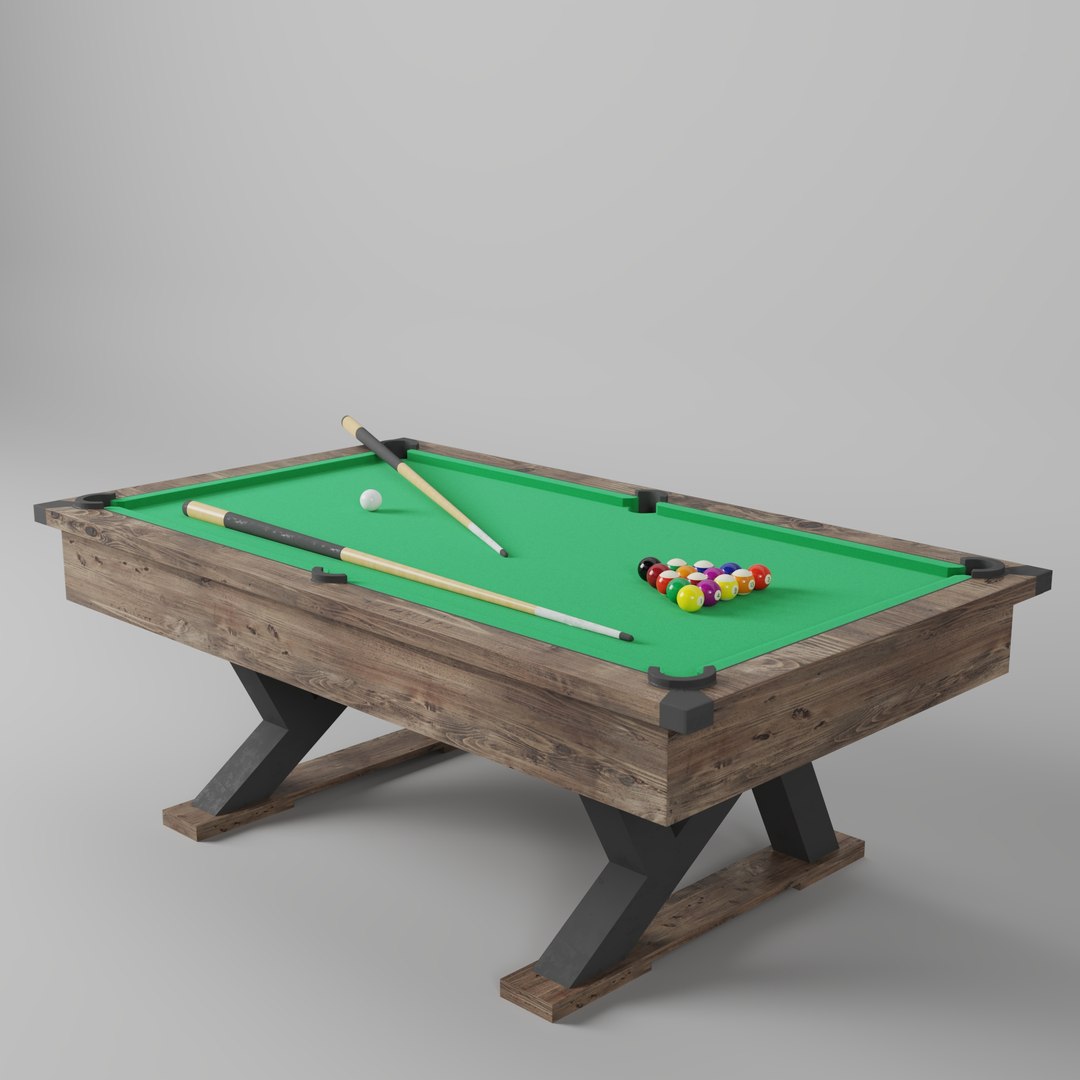 PINPOINT POOL TABLE 3D - TurboSquid 2064812