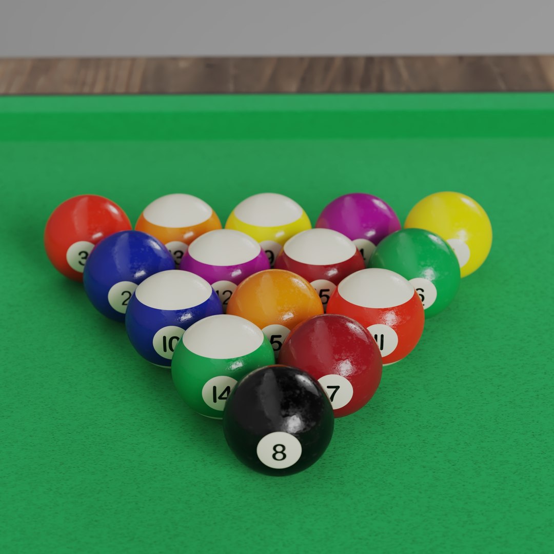 PINPOINT POOL TABLE 3D - TurboSquid 2064812