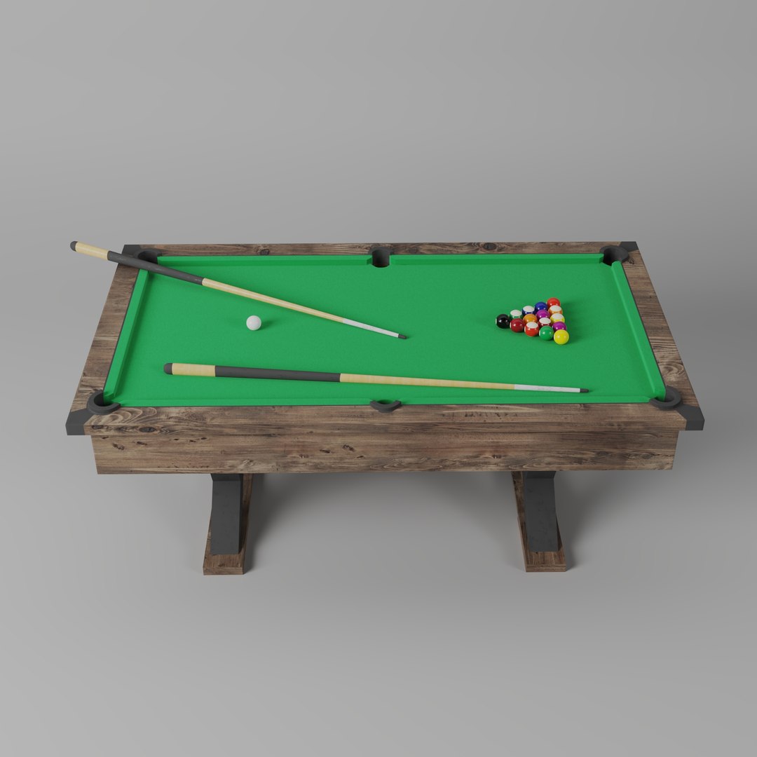 PINPOINT POOL TABLE 3D - TurboSquid 2064812