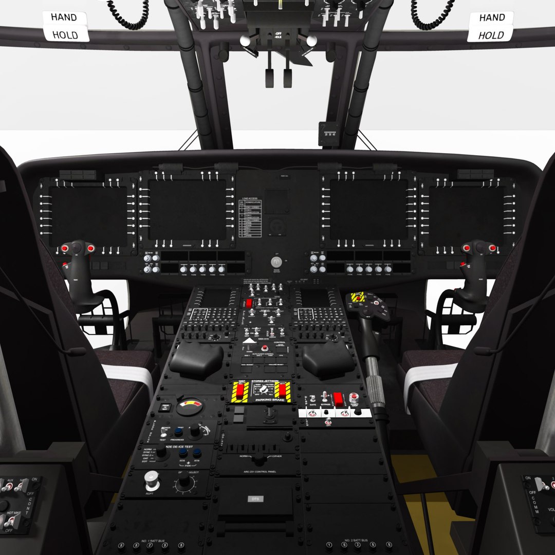 3d Purchase Uh-60m Blackhawk Cockpit