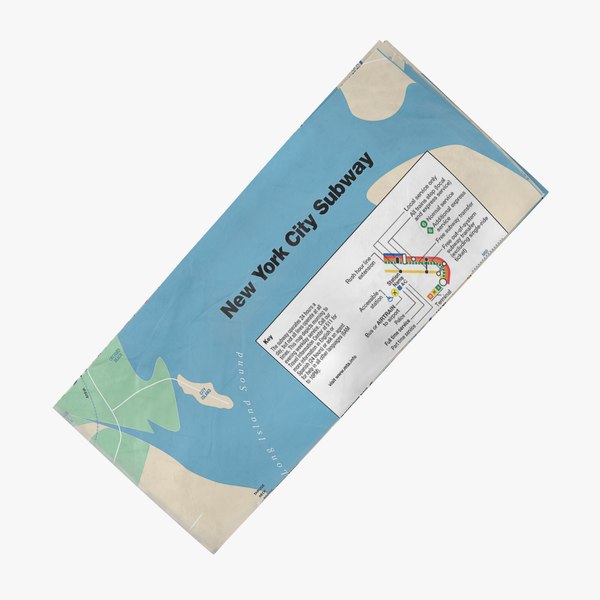 new york subway 01 3d model