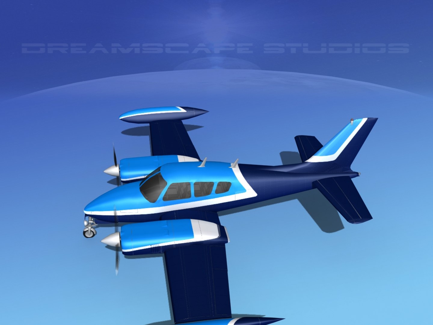 Cockpit Cessna 320 3D Model - TurboSquid 1164366