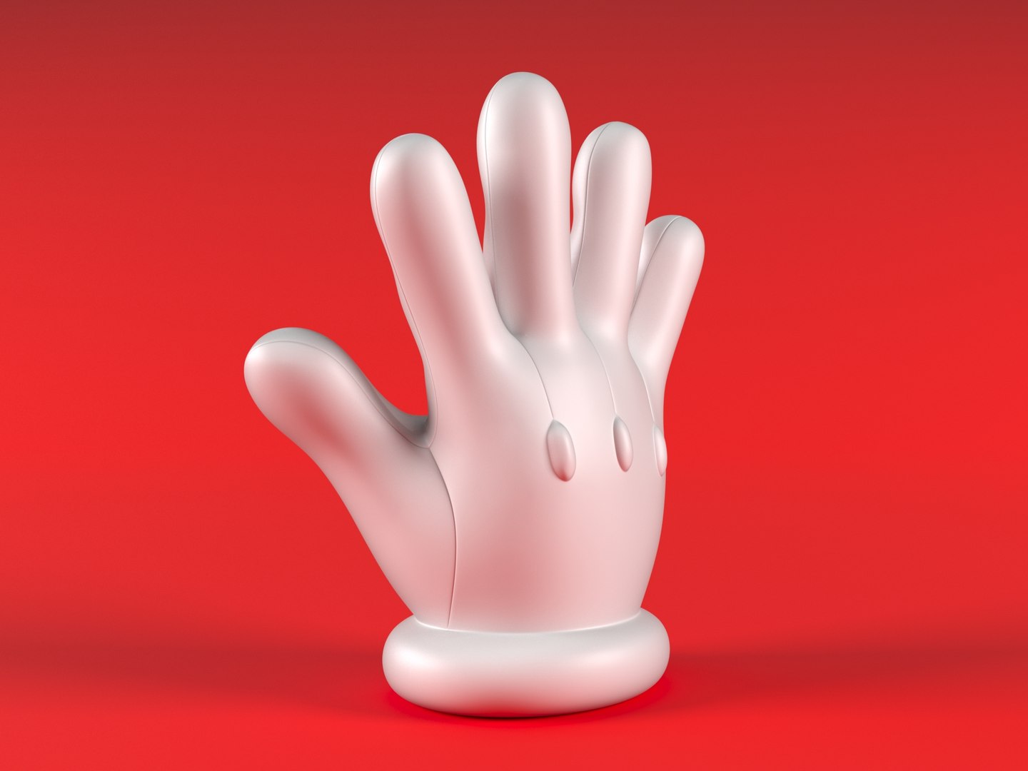 3D Mario Hand - Give 5 - TurboSquid 2432984