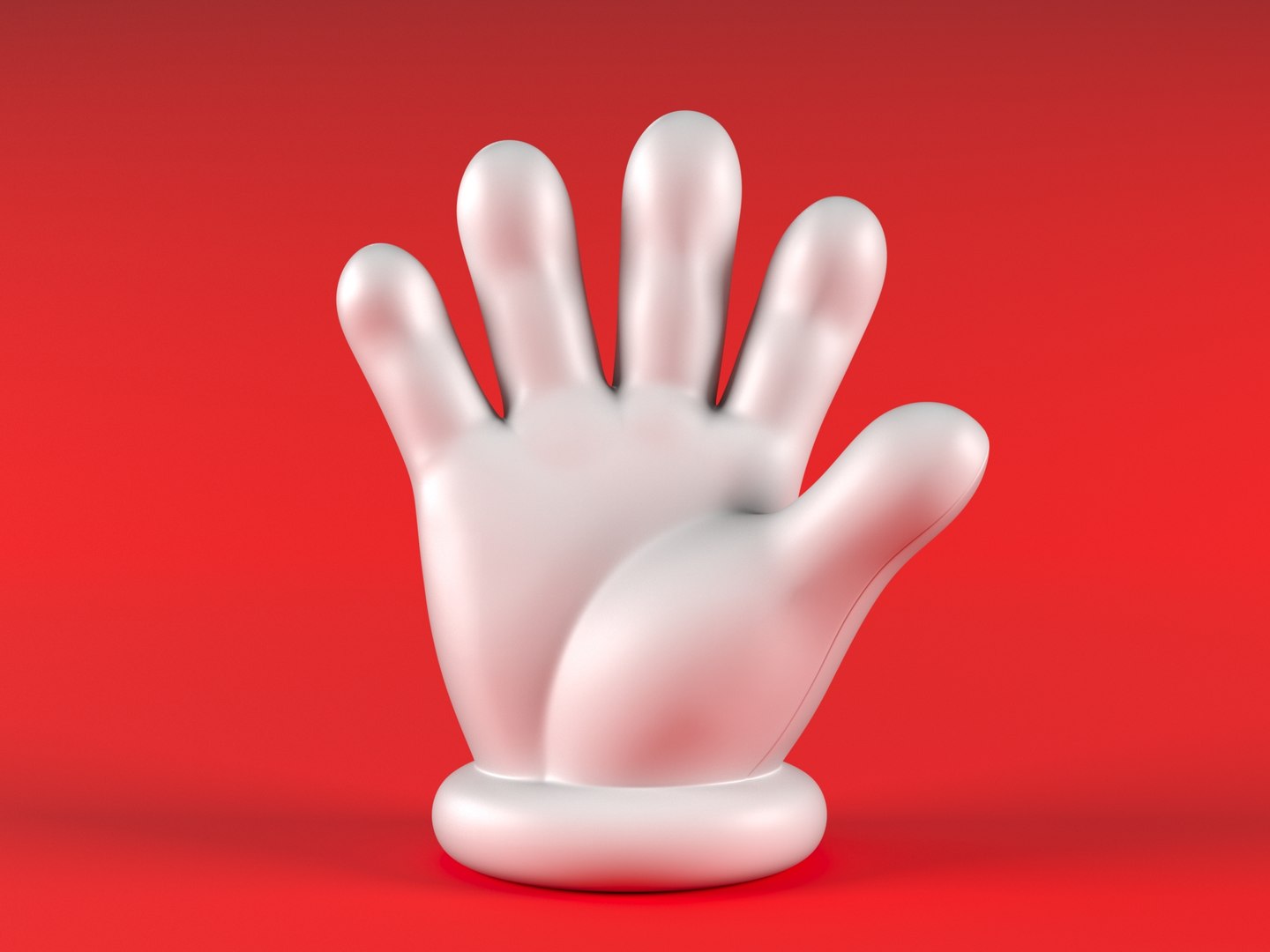 3D Mario Hand - Give 5 - TurboSquid 2432984