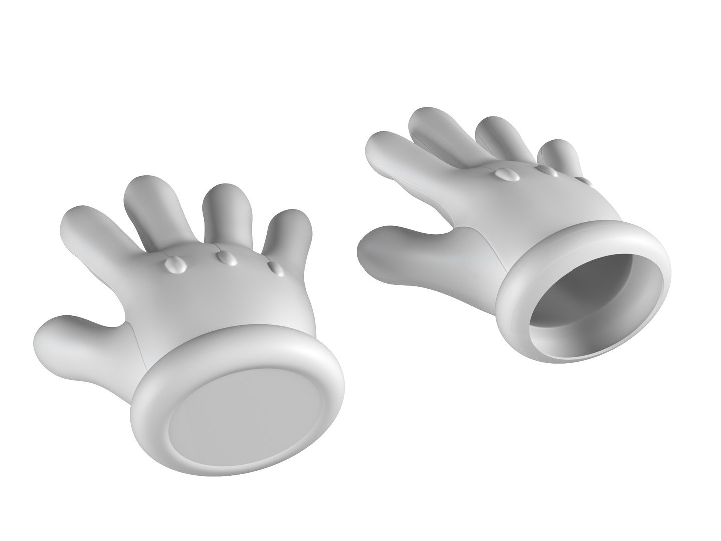 3D Mario Hand - Give 5 - TurboSquid 2432984