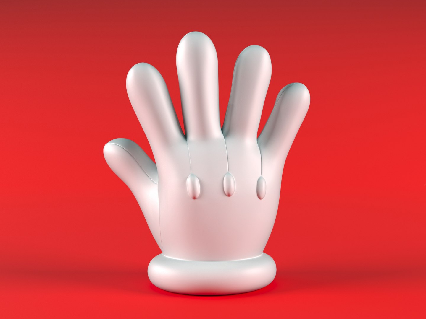 3D Mario Hand - Give 5 - TurboSquid 2432984