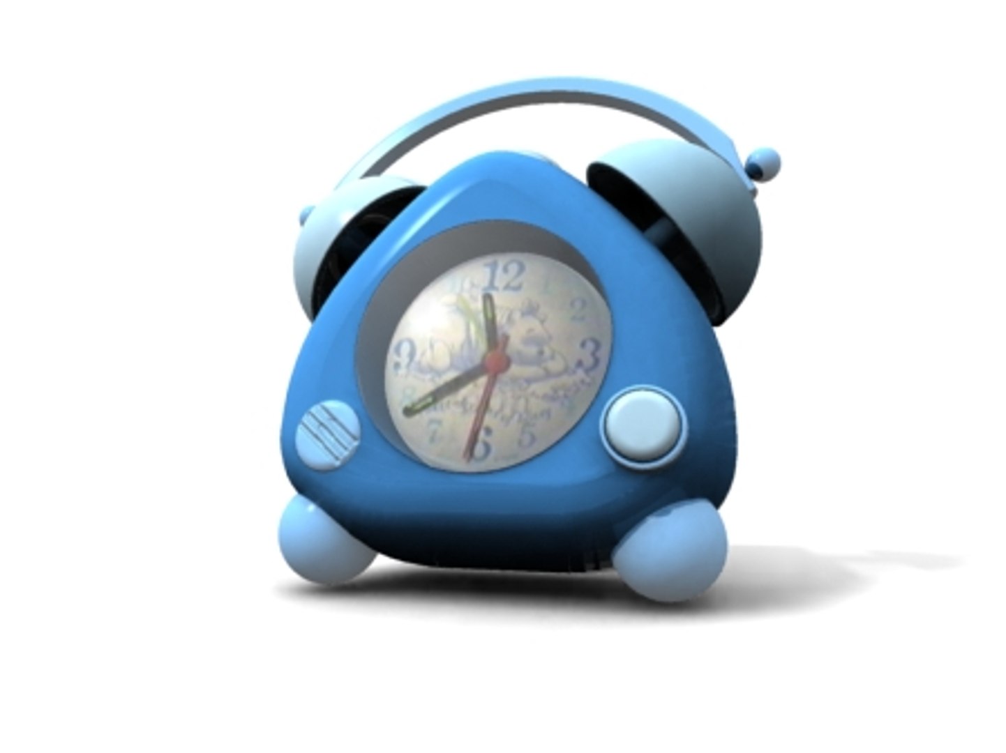 3dsmax cute clock