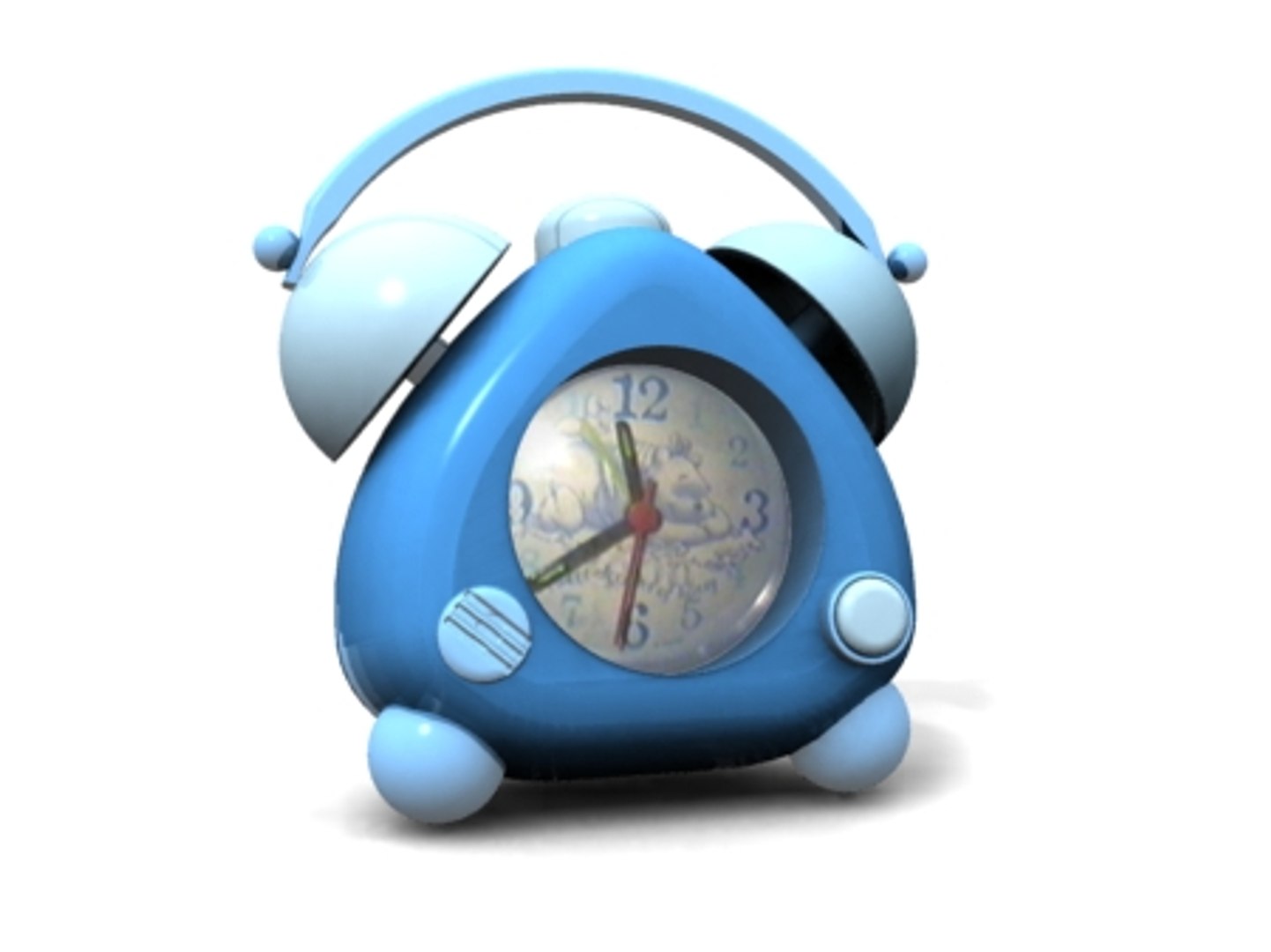 3dsmax cute clock
