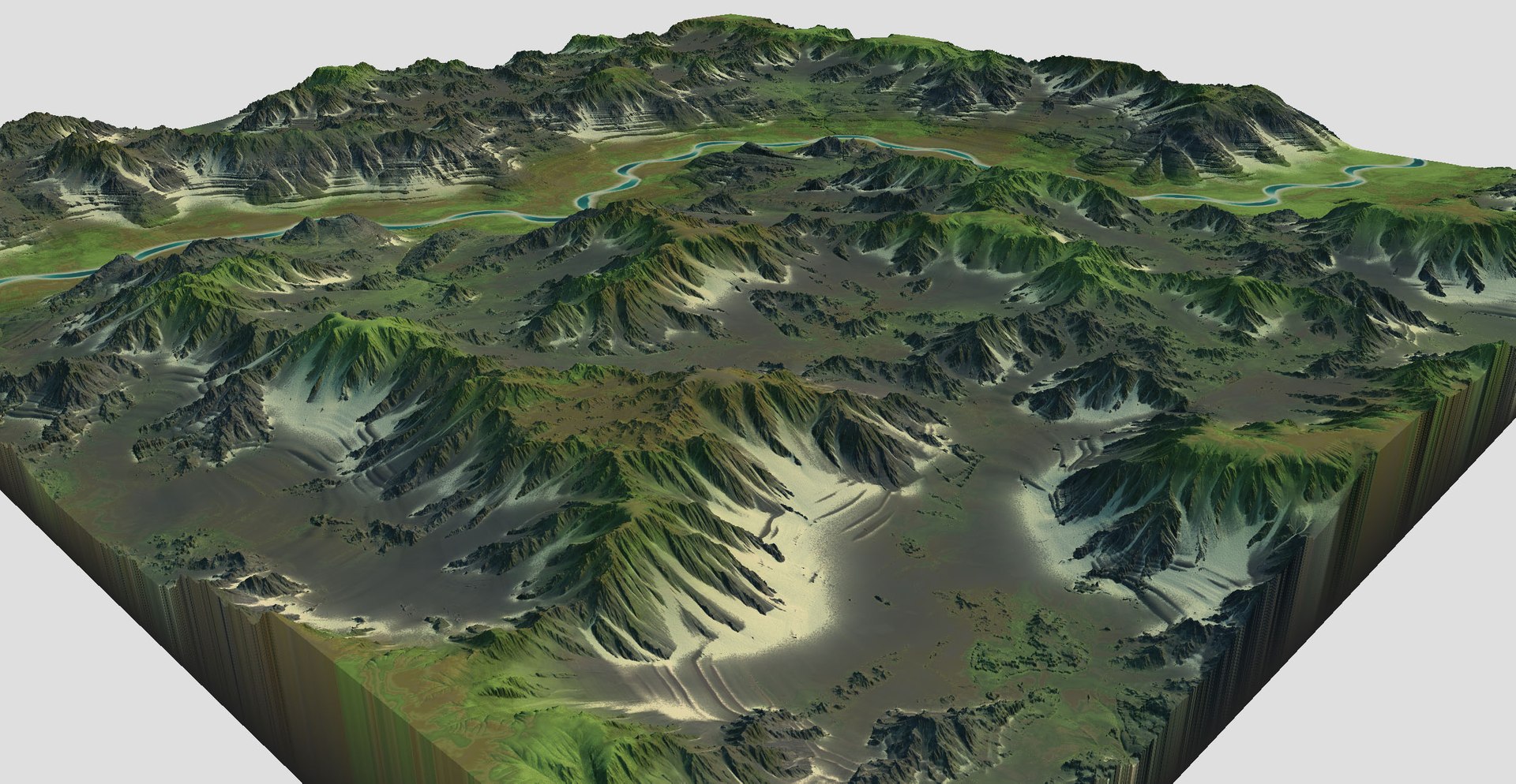 3D model games maps terrain - TurboSquid 1714006