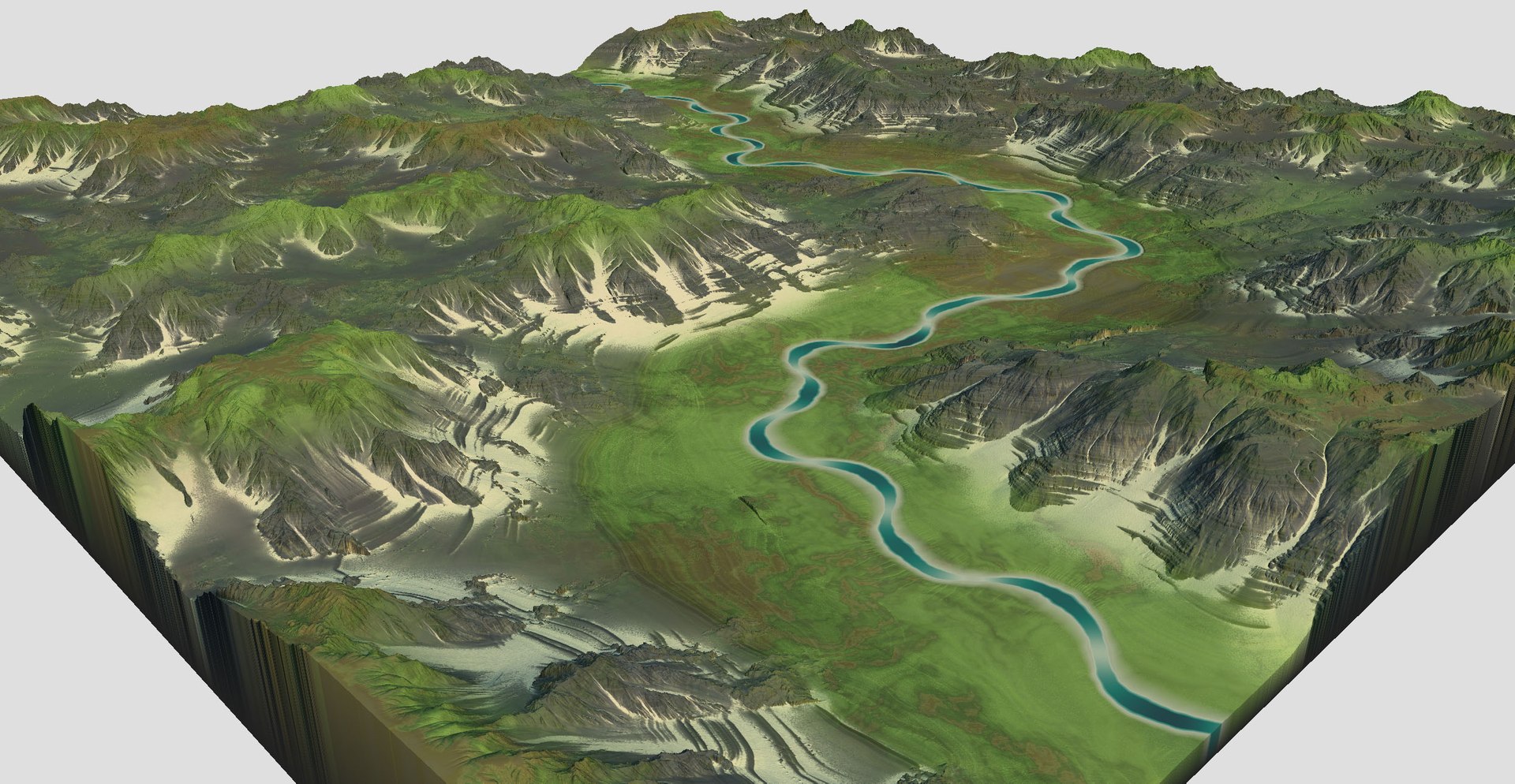 3D model games maps terrain - TurboSquid 1714006