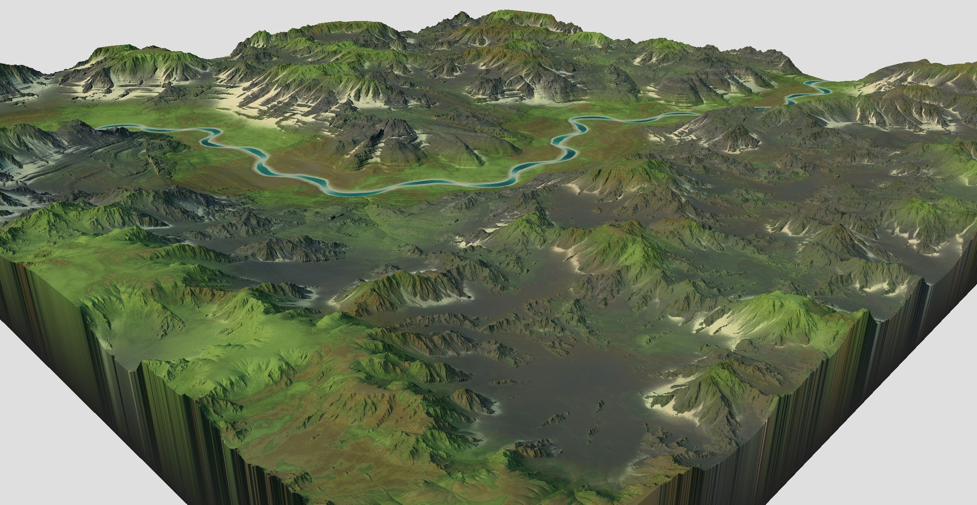 3D model games maps terrain - TurboSquid 1714006