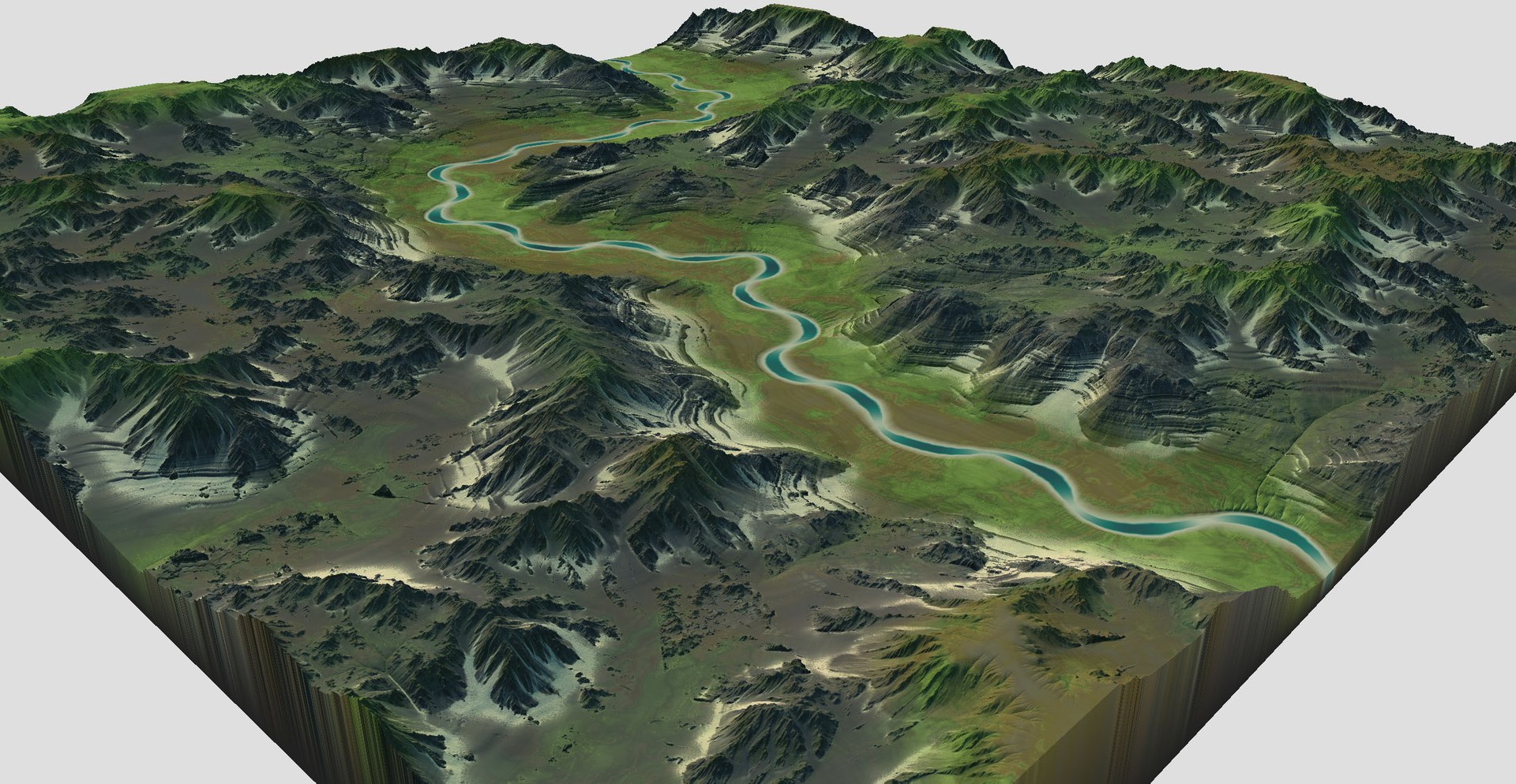 3D model games maps terrain - TurboSquid 1714006