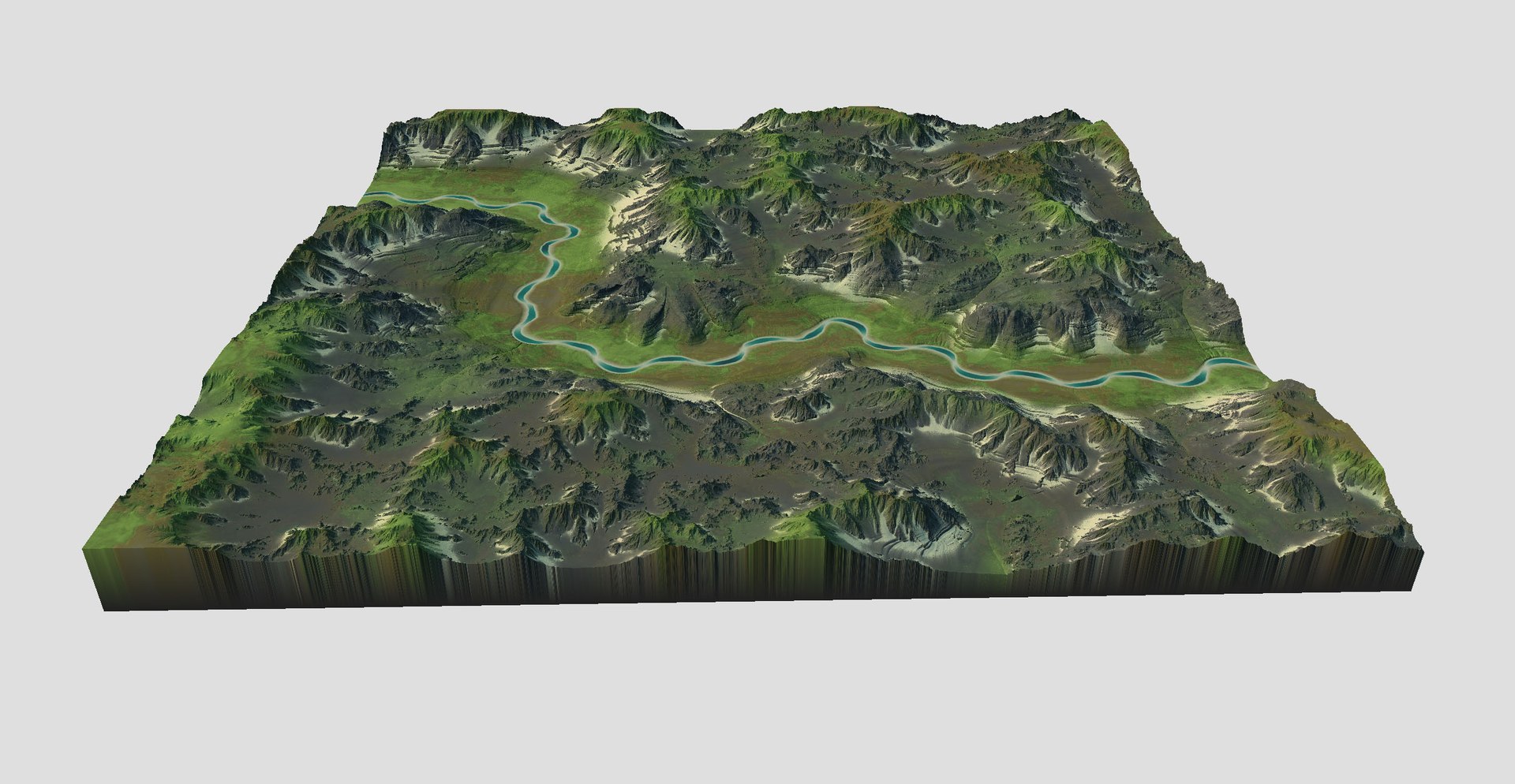 3D model games maps terrain - TurboSquid 1714006