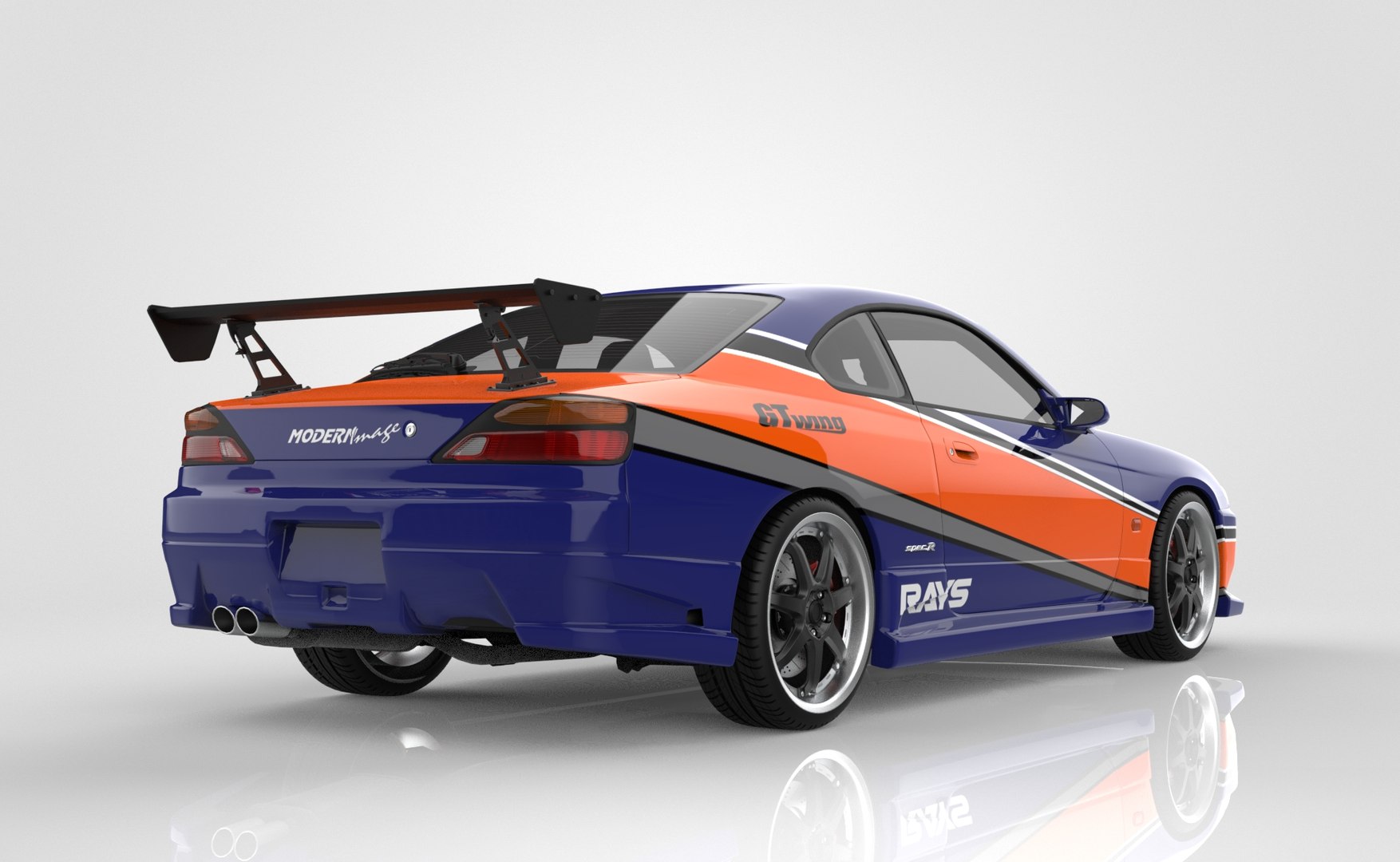 Nissan Silvia S15 Tokyo Drift 3D Model - TurboSquid 2010949