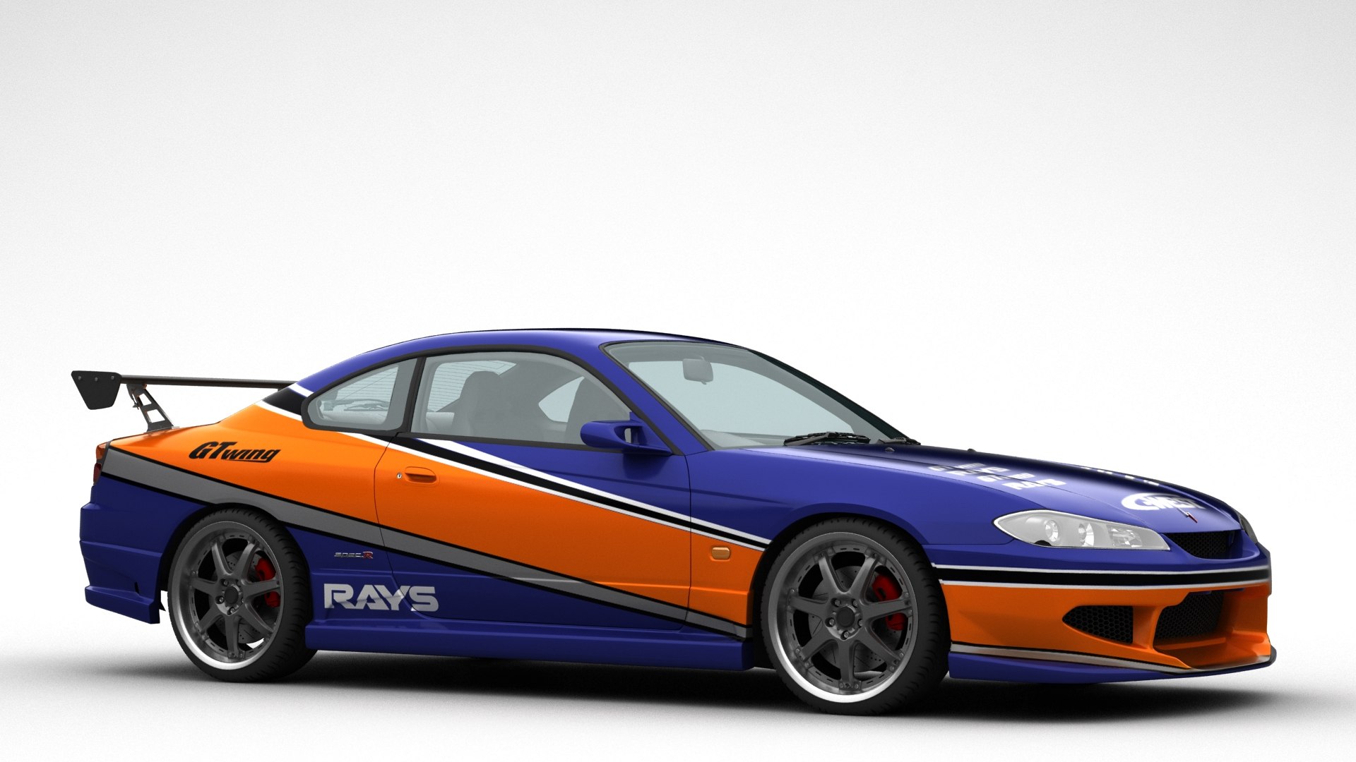 Nissan Silvia S15 Tokyo Drift 3D Model - TurboSquid 2010949
