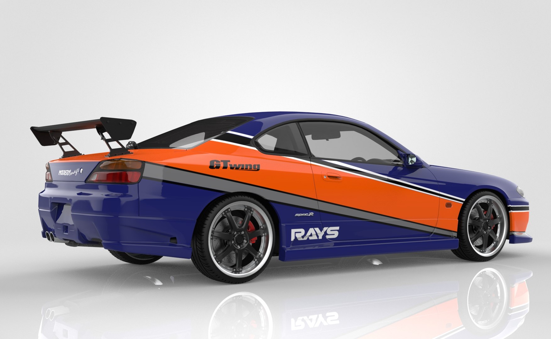 Nissan Silvia S15 Tokyo Drift 3D Model - TurboSquid 2010949