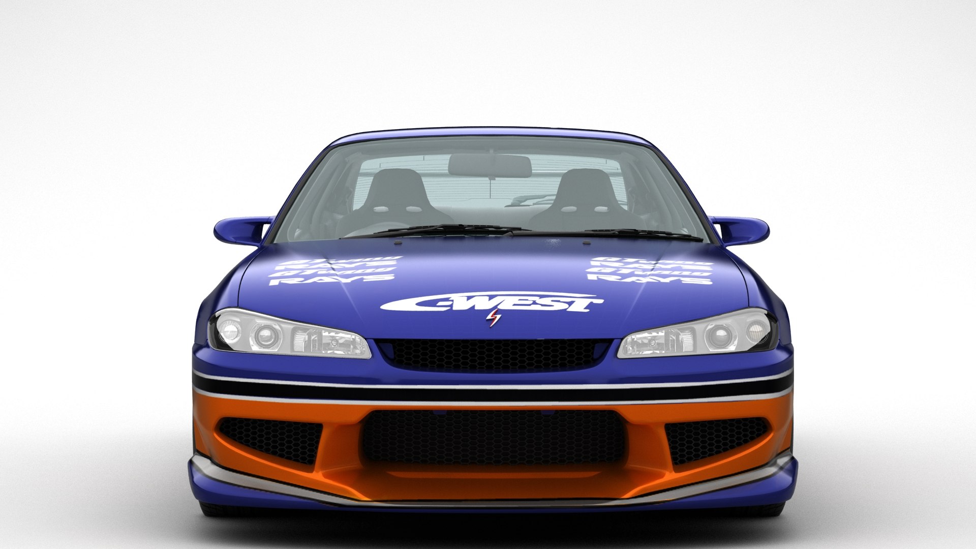 Nissan Silvia S15 Tokyo Drift 3D Model - TurboSquid 2010949