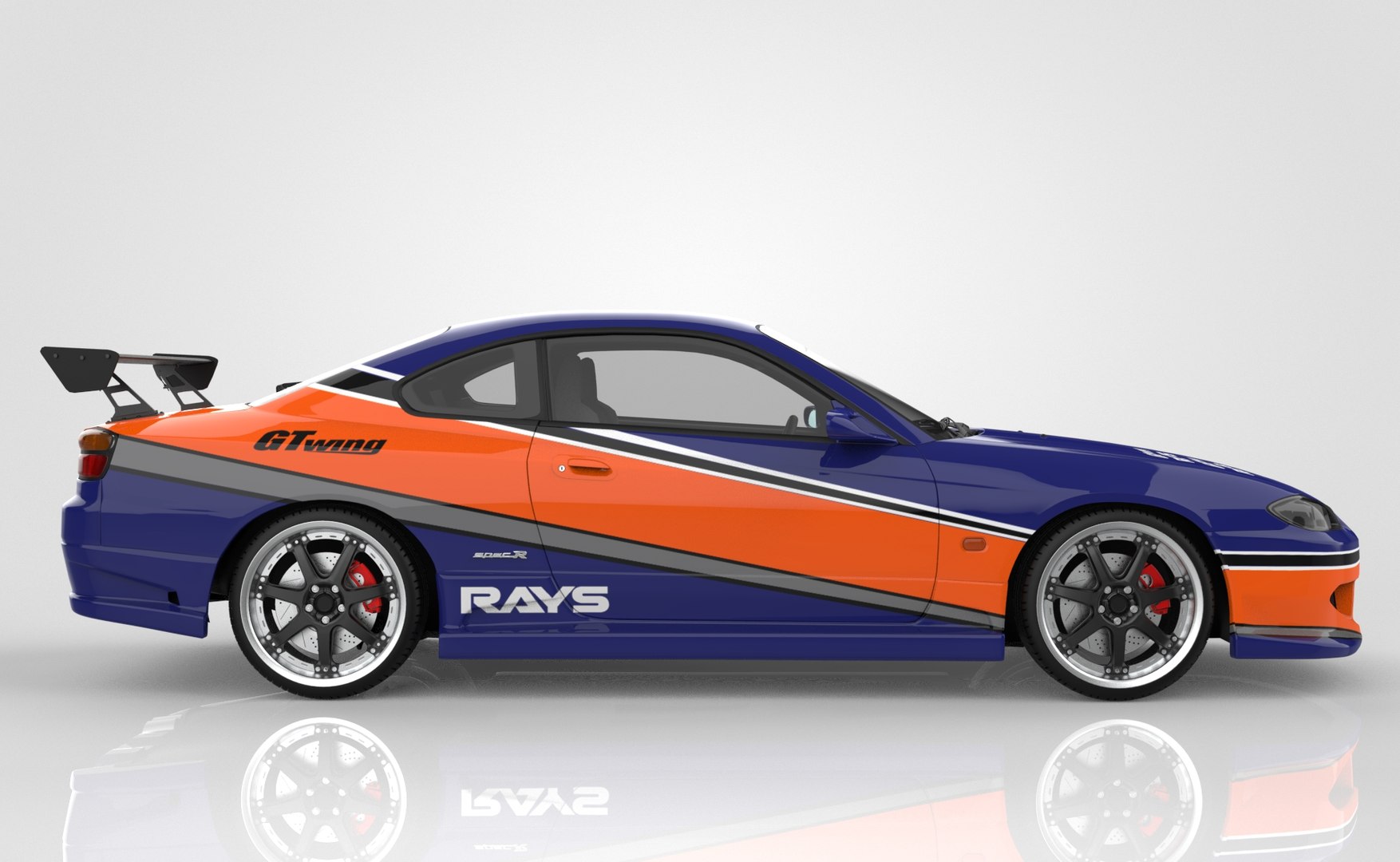 Nissan Silvia S15 Tokyo Drift 3D Model - TurboSquid 2010949