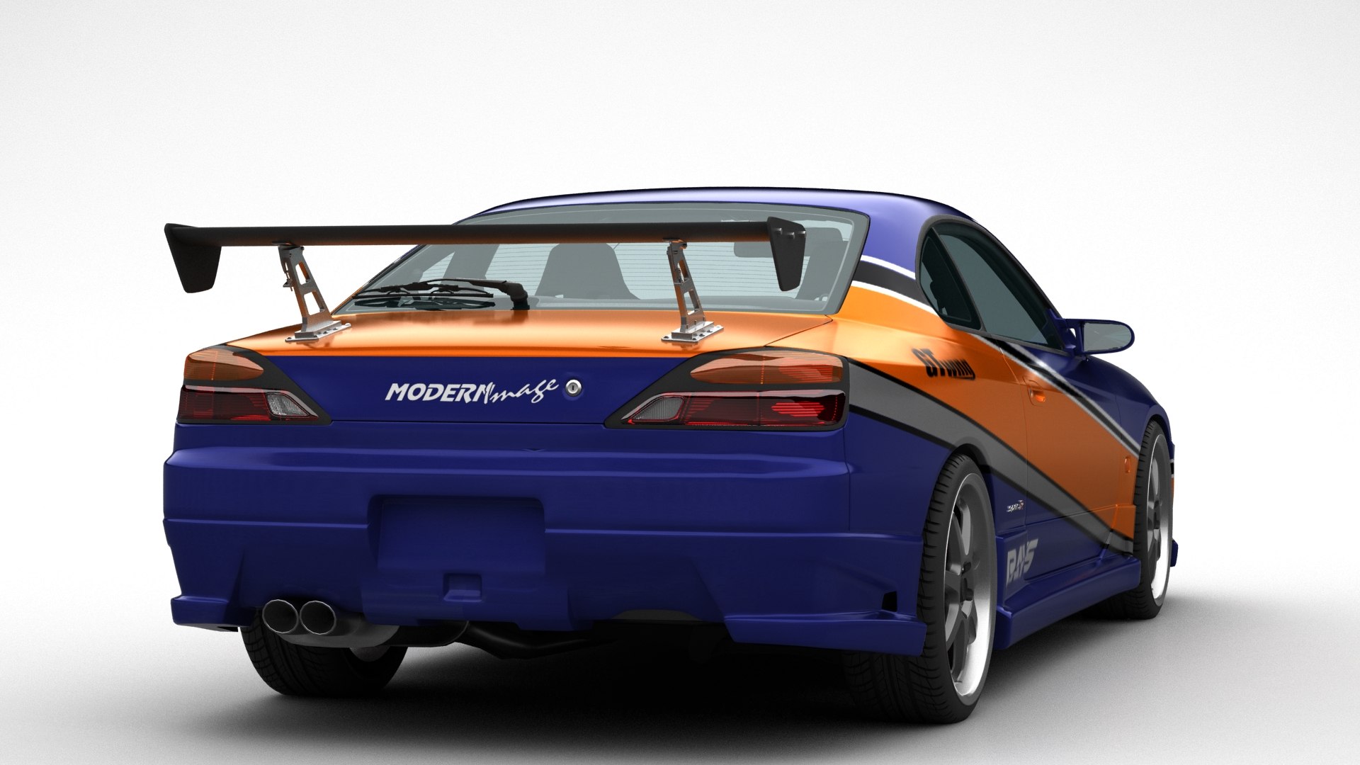 Nissan Silvia S15 Tokyo Drift 3D Model - TurboSquid 2010949