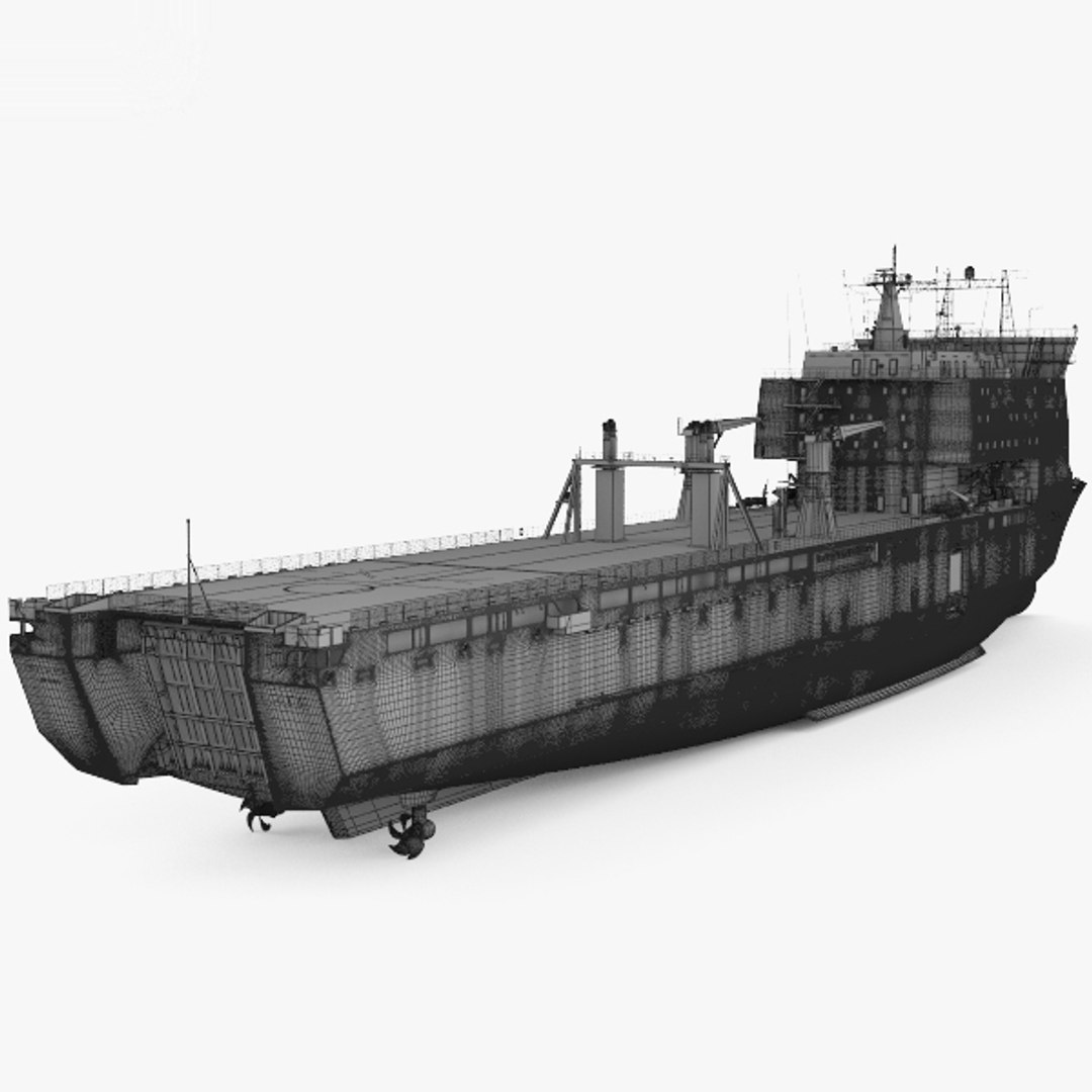 Bay-class landing ship model - TurboSquid 1491968