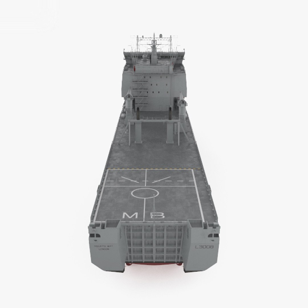 Bay-class landing ship model - TurboSquid 1491968