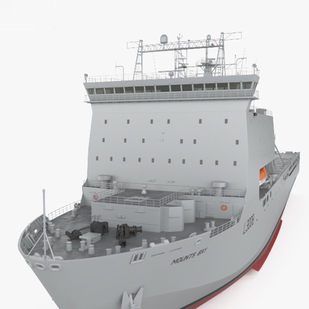 Bay-class landing ship model - TurboSquid 1491968