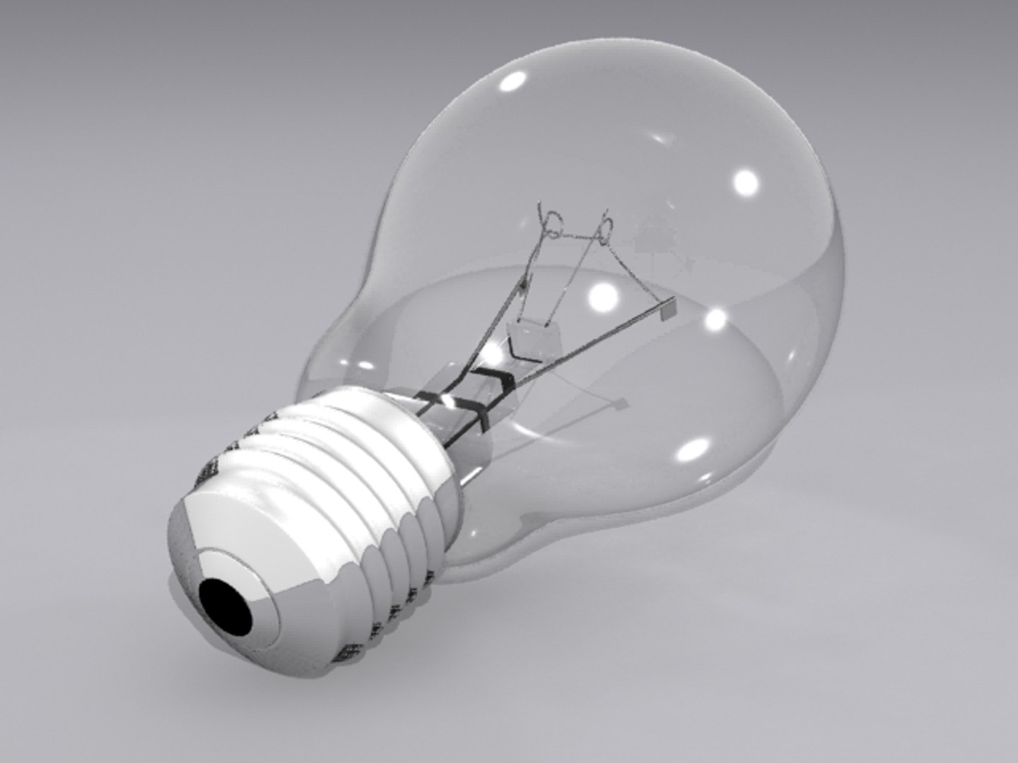 light bulb 3d max