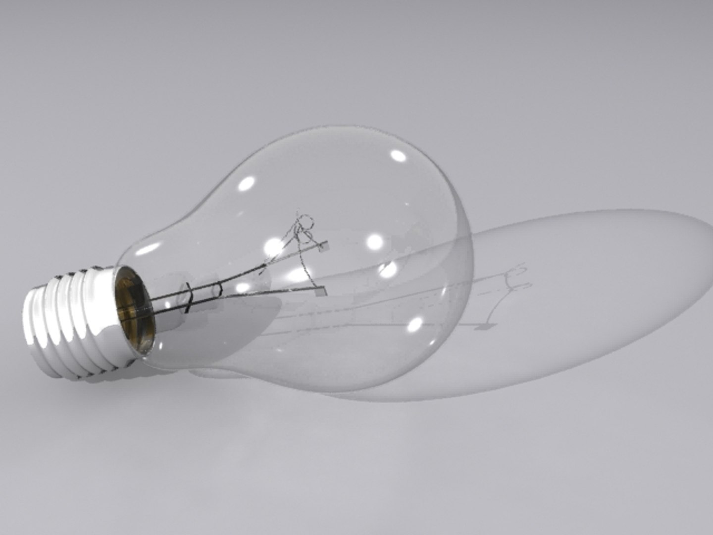 light bulb 3d max