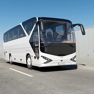 3d model viseon lt20 2012 bus