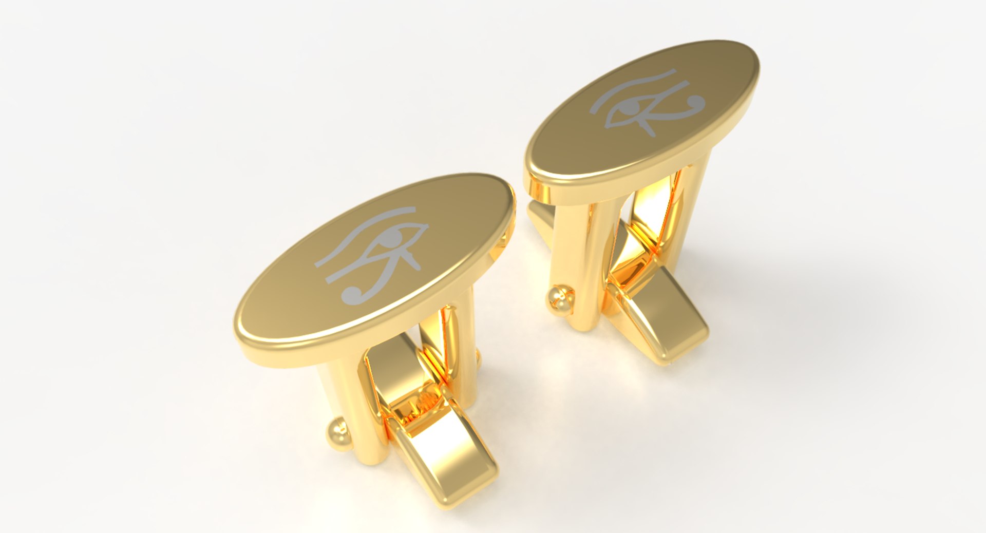 3D Cufflinks Ra Model - TurboSquid 1246525