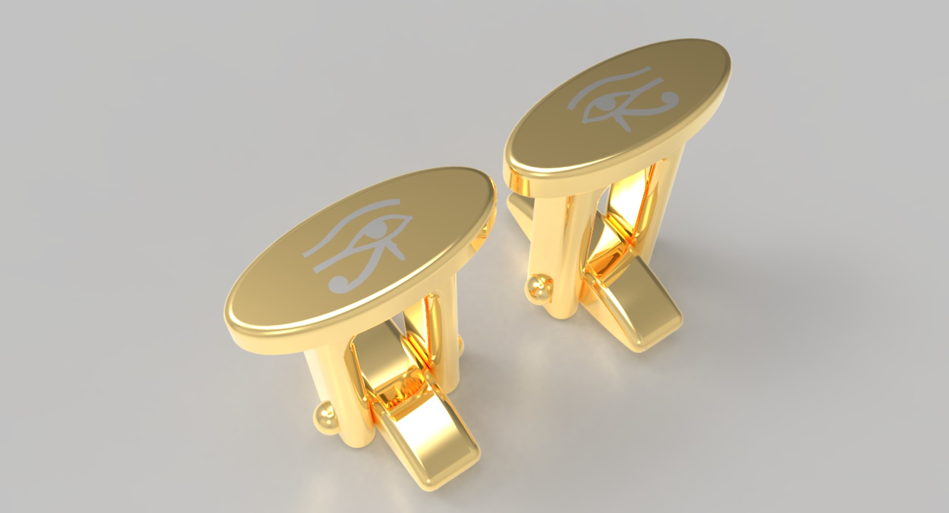 3D Cufflinks Ra Model - TurboSquid 1246525