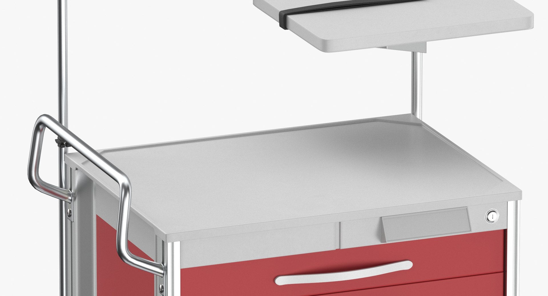 3D Case Cart Crash Cart Empty and In Use model - TurboSquid 1884967