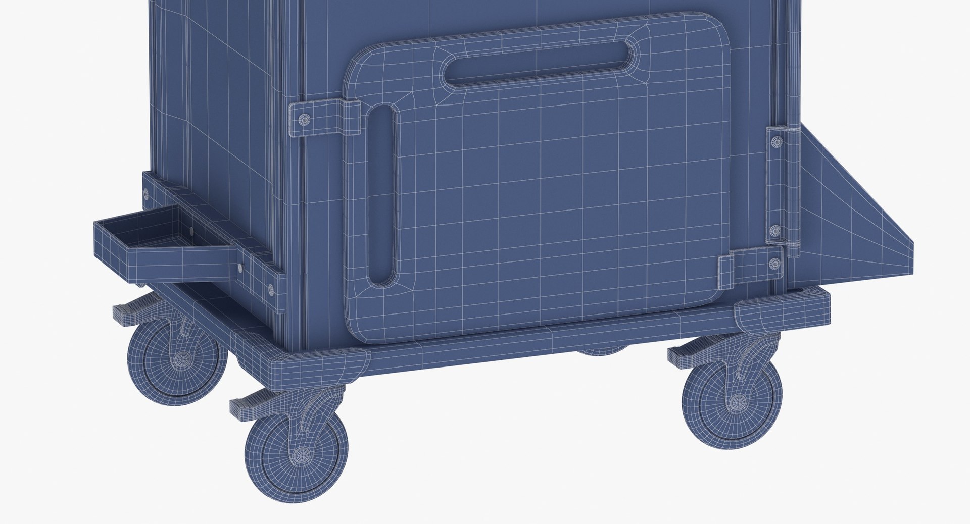 3D Case Cart Crash Cart Empty and In Use model - TurboSquid 1884967