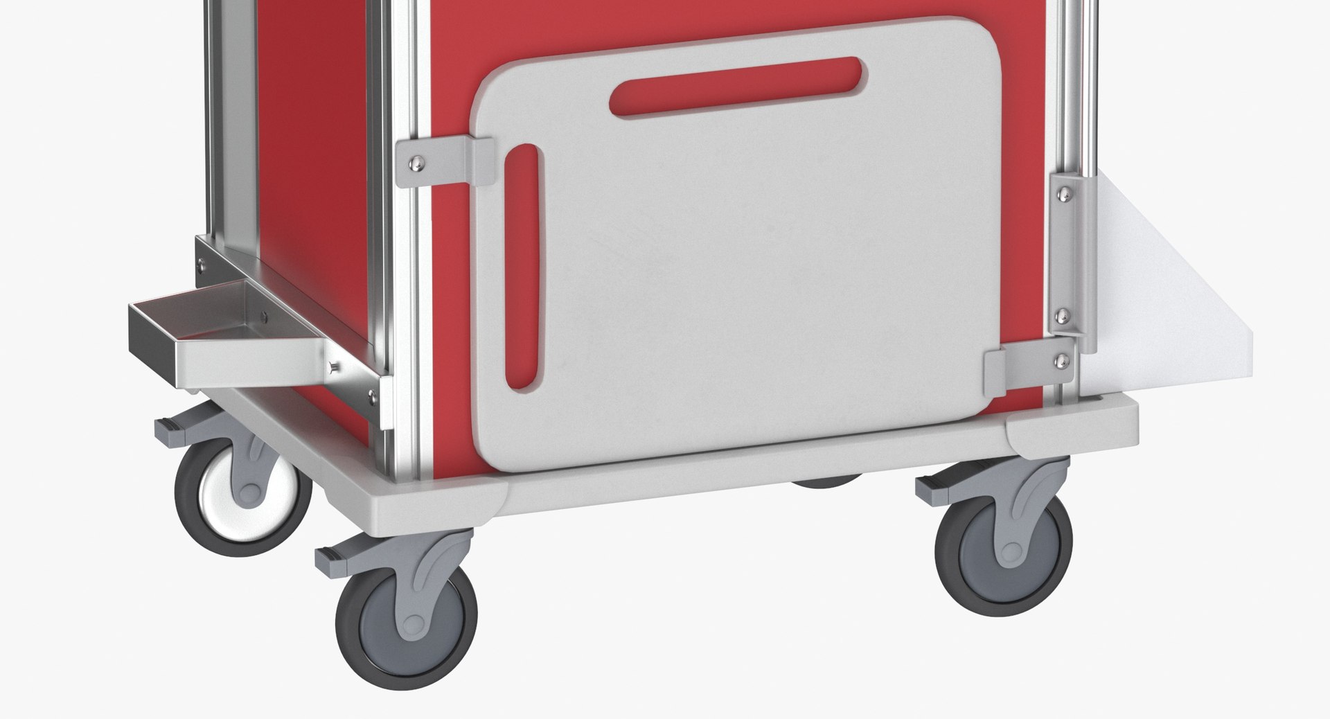 3D Case Cart Crash Cart Empty and In Use model - TurboSquid 1884967