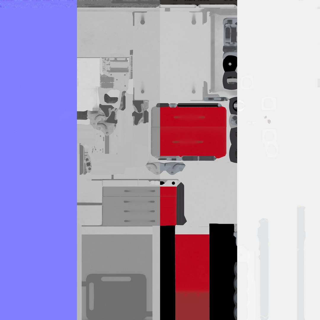 3D Case Cart Crash Cart Empty and In Use model - TurboSquid 1884967