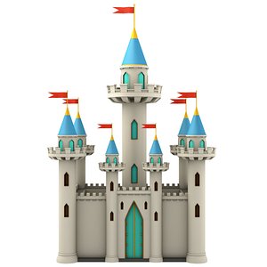 3D Cartoon Castle Models - Browse & Download Formats - TurboSquid