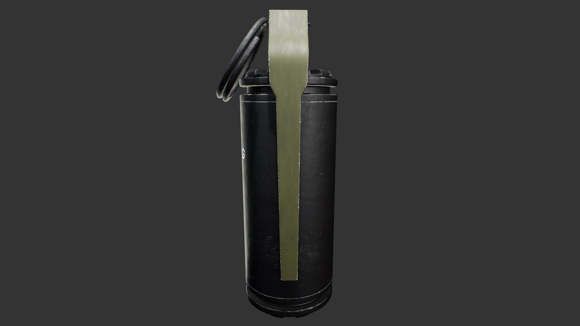 M7290 Stun Grenade model - TurboSquid 1835043