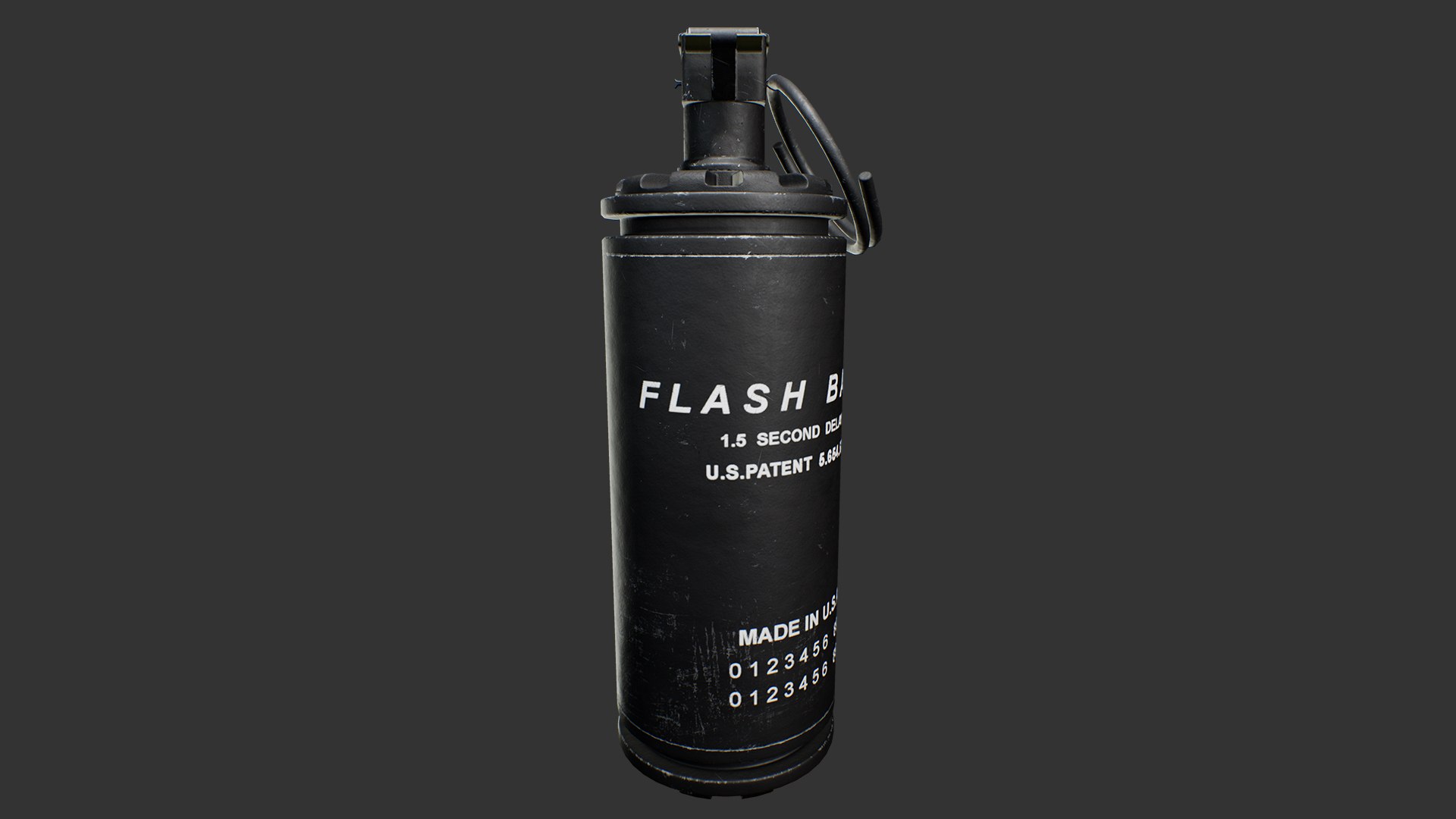 M7290 Stun Grenade model - TurboSquid 1835043