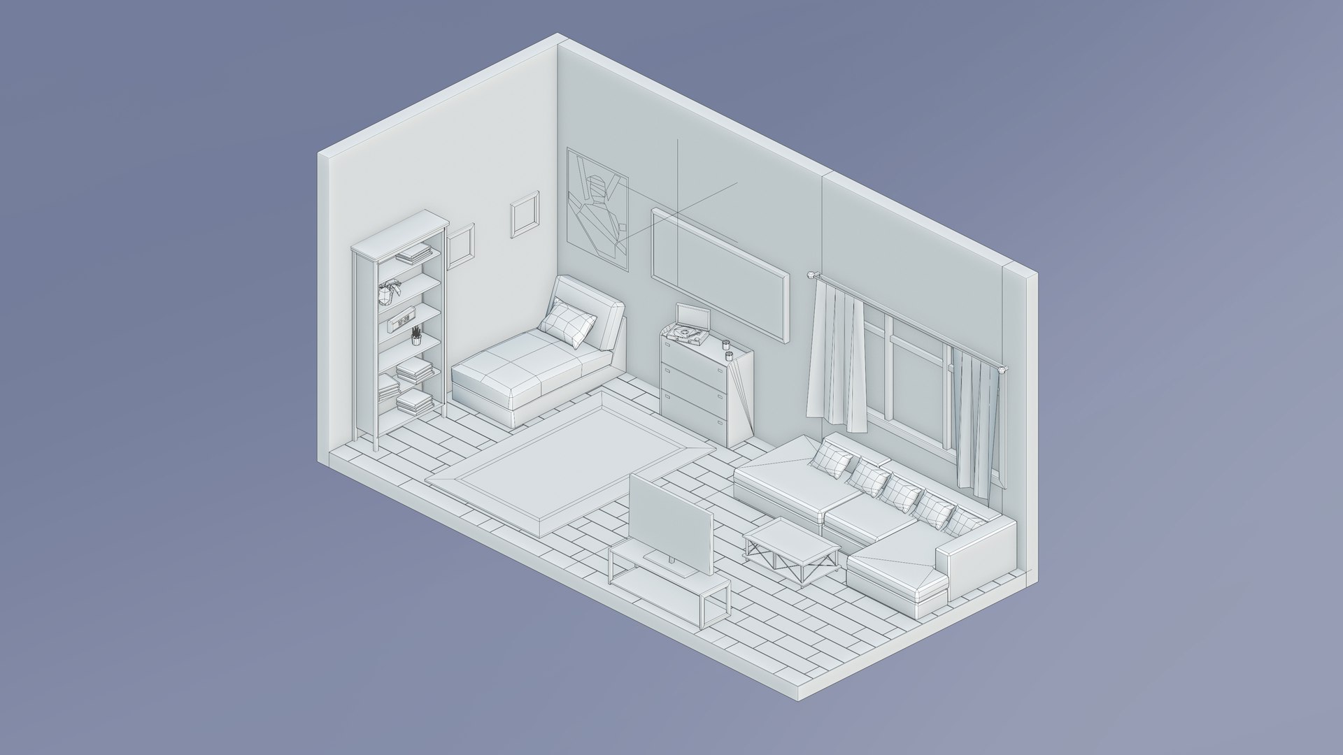 3D Room 83 - TurboSquid 2158396