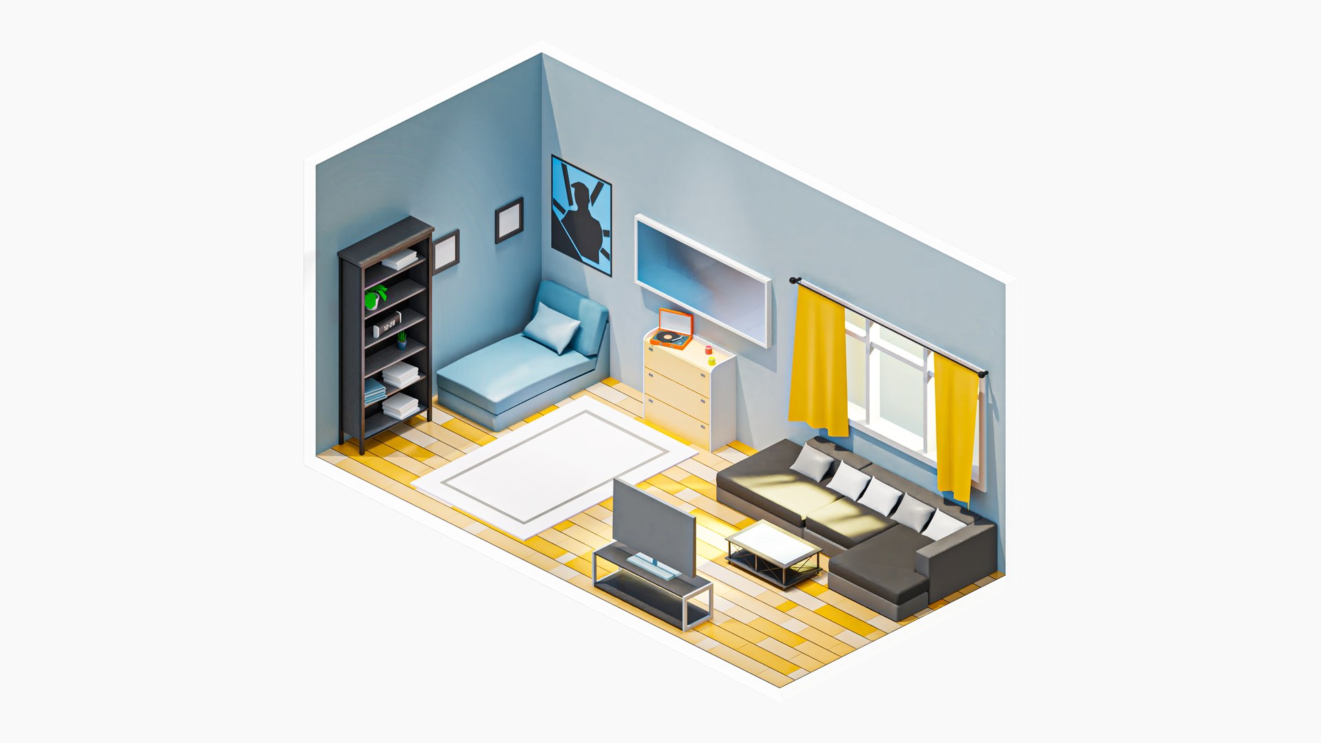 3D Room 83 - TurboSquid 2158396