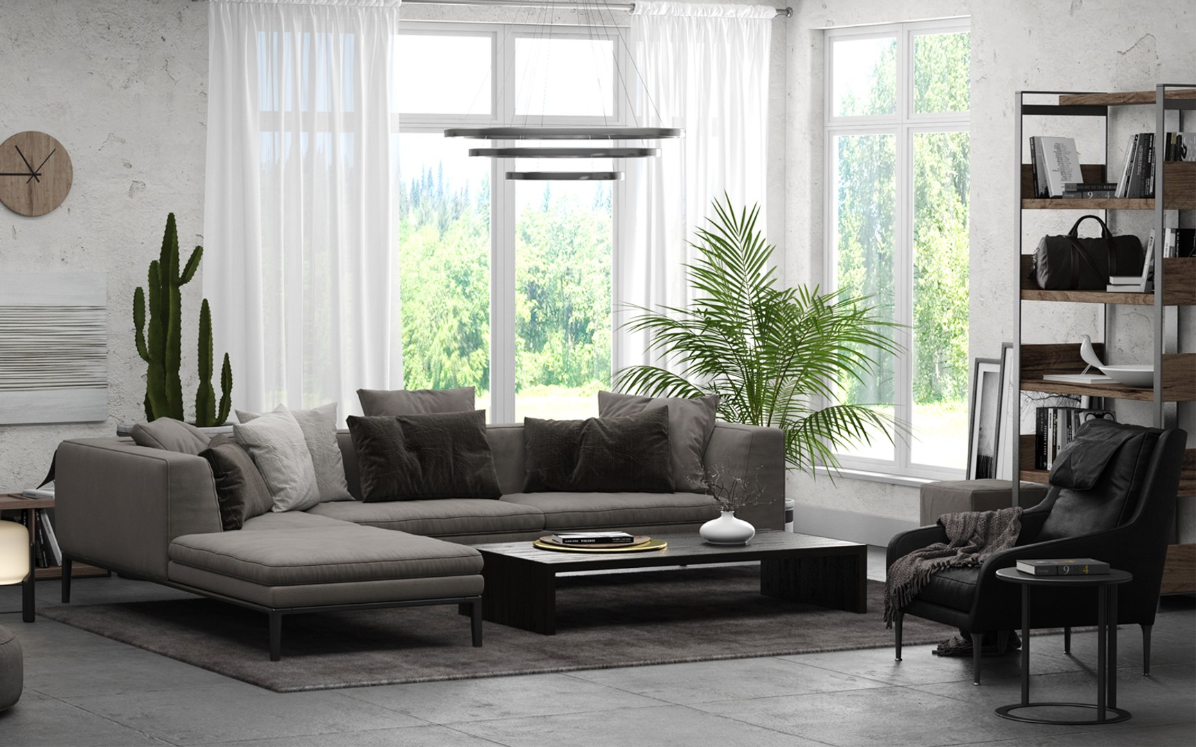 3D Interior Scene 01 - Model - TurboSquid 1410041