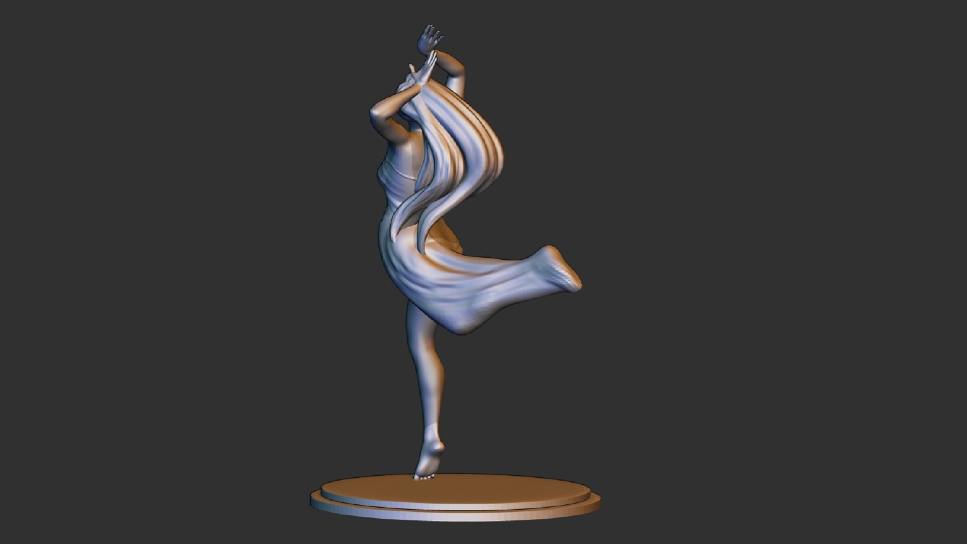 3D Dancing Woman 2 Model - TurboSquid 2040570