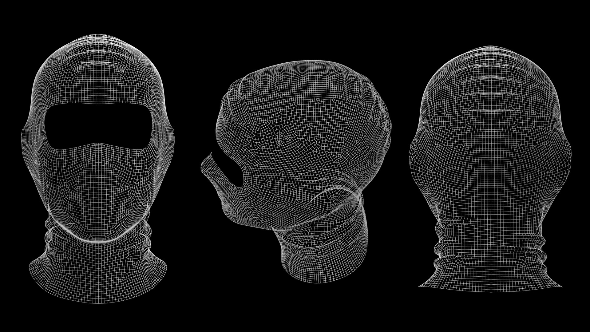 3D SKI MASK PACK Genesis 8 Zpac Obj Fbx Highpoly Model - TurboSquid 2319072