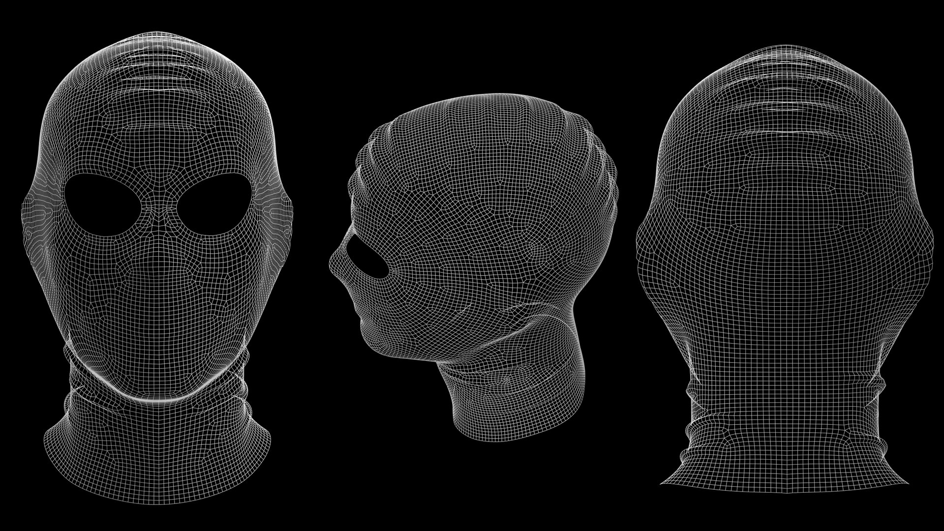 3D SKI MASK PACK Genesis 8 Zpac Obj Fbx Highpoly Model - TurboSquid 2319072