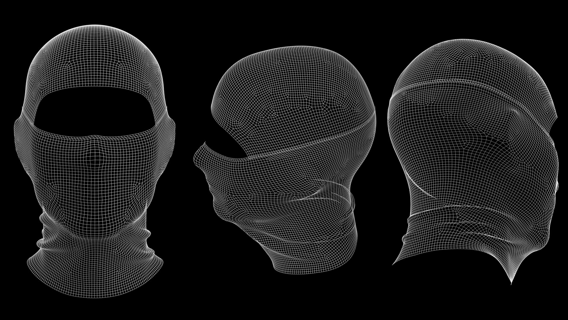 3D SKI MASK PACK Genesis 8 Zpac Obj Fbx Highpoly Model - TurboSquid 2319072